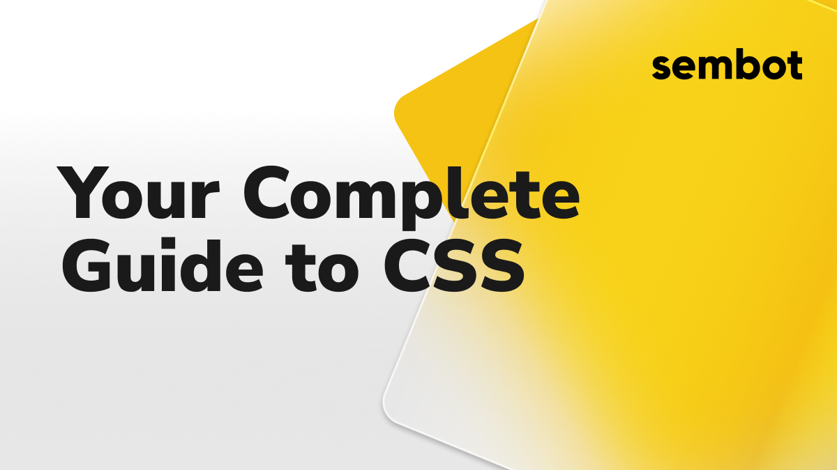 CSS – Comparison Shopping Service Guide - Sembot